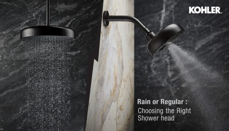 Rain or Regular Shower Head Choosing the Right Option for You